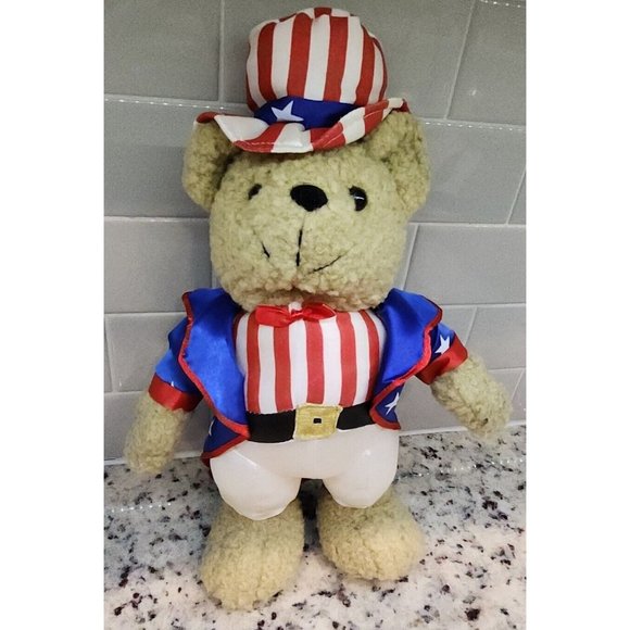 Sugar Loaf | Toys | Sugar Loaf Patriotic Teddy Bear Plush 4th Of July ...